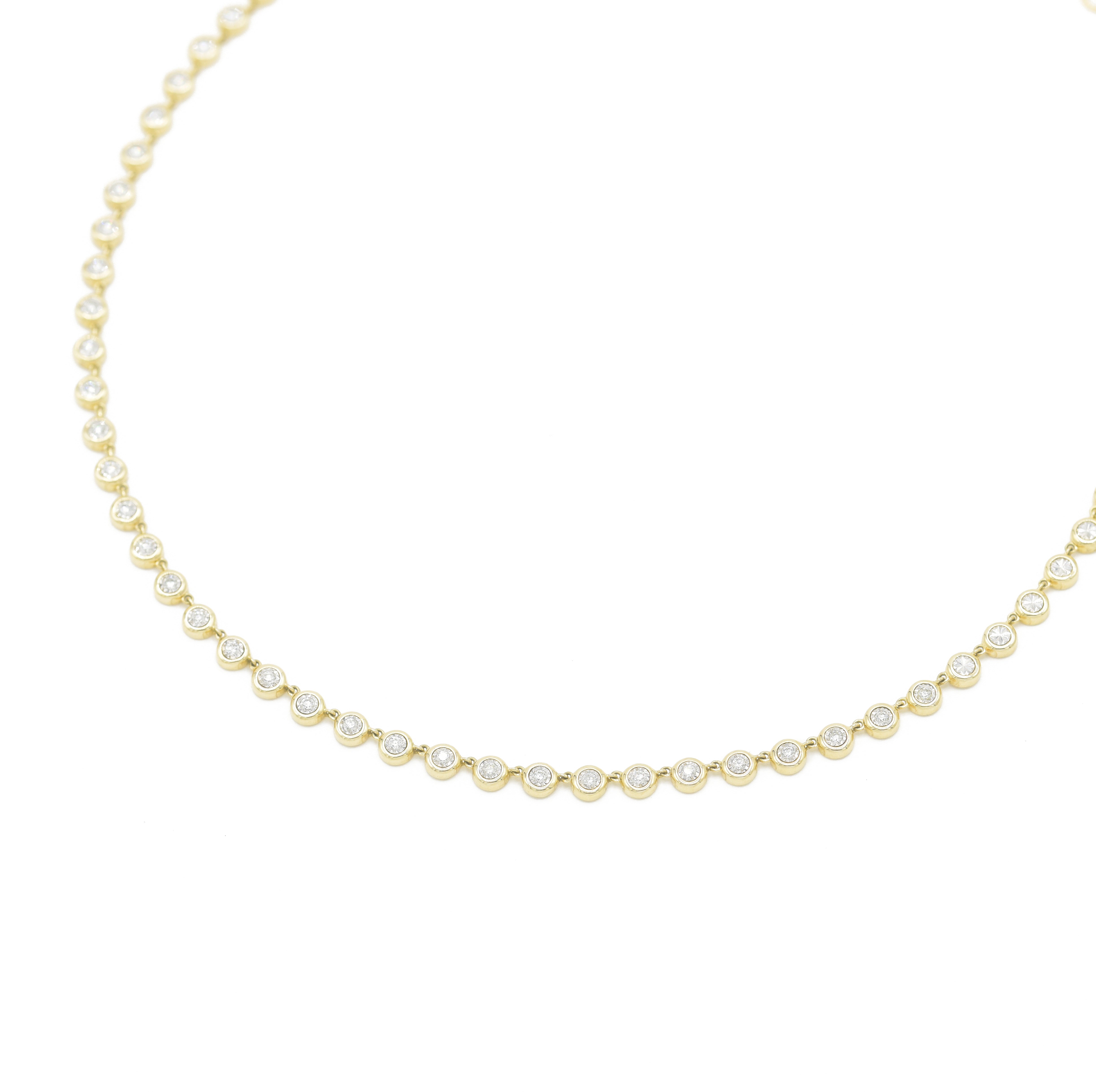 Lilly Tennis Necklace – BONDEYE JEWELRY